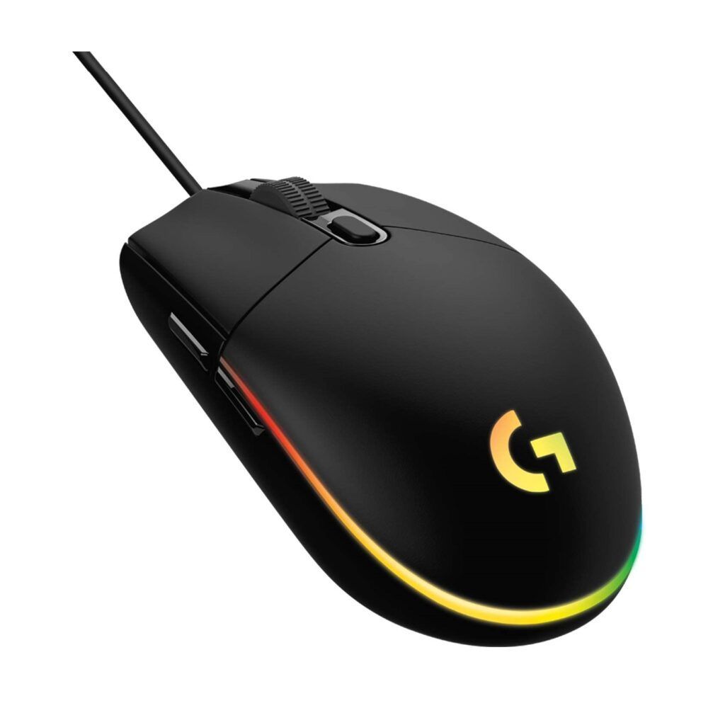 MOUSE LOGITECH G203 LIGHTSYNC RGB BLACK - Quiosco.com.pe