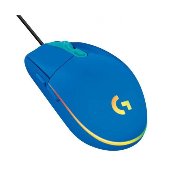 MOUSE LOGITECH G203 LIGHTSYNC RGB BLUE - Quiosco.com.pe