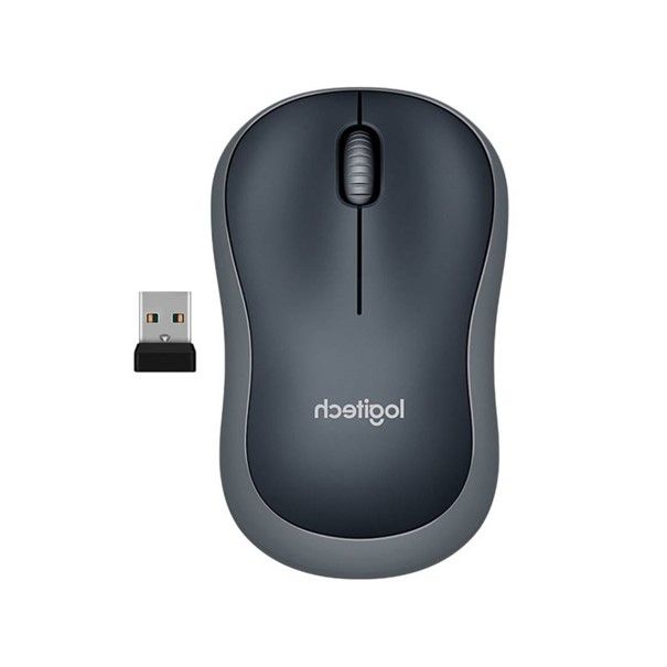 MOUSE LOGITECH M185 WIRELESS GRAY - Quiosco.com.pe