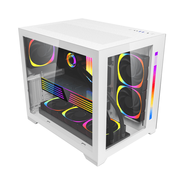CASE 1STPLAYER SP7 WHITE (ATX) - Quiosco.com.pe