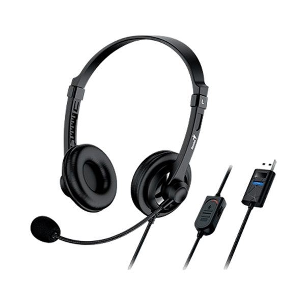 AUDIFONO CON MICROFONO GENIUS HS-230U USB - Quiosco.com.pe